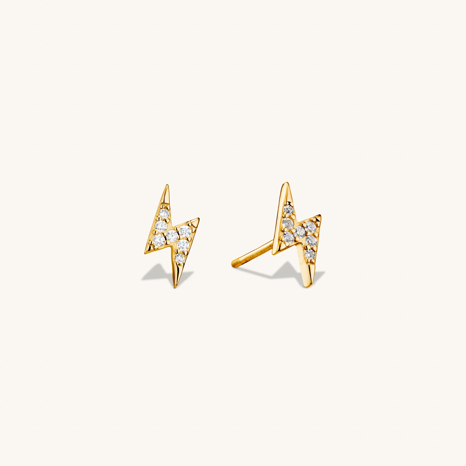 Lighting Studs In Gold – Dylan Oaks UK