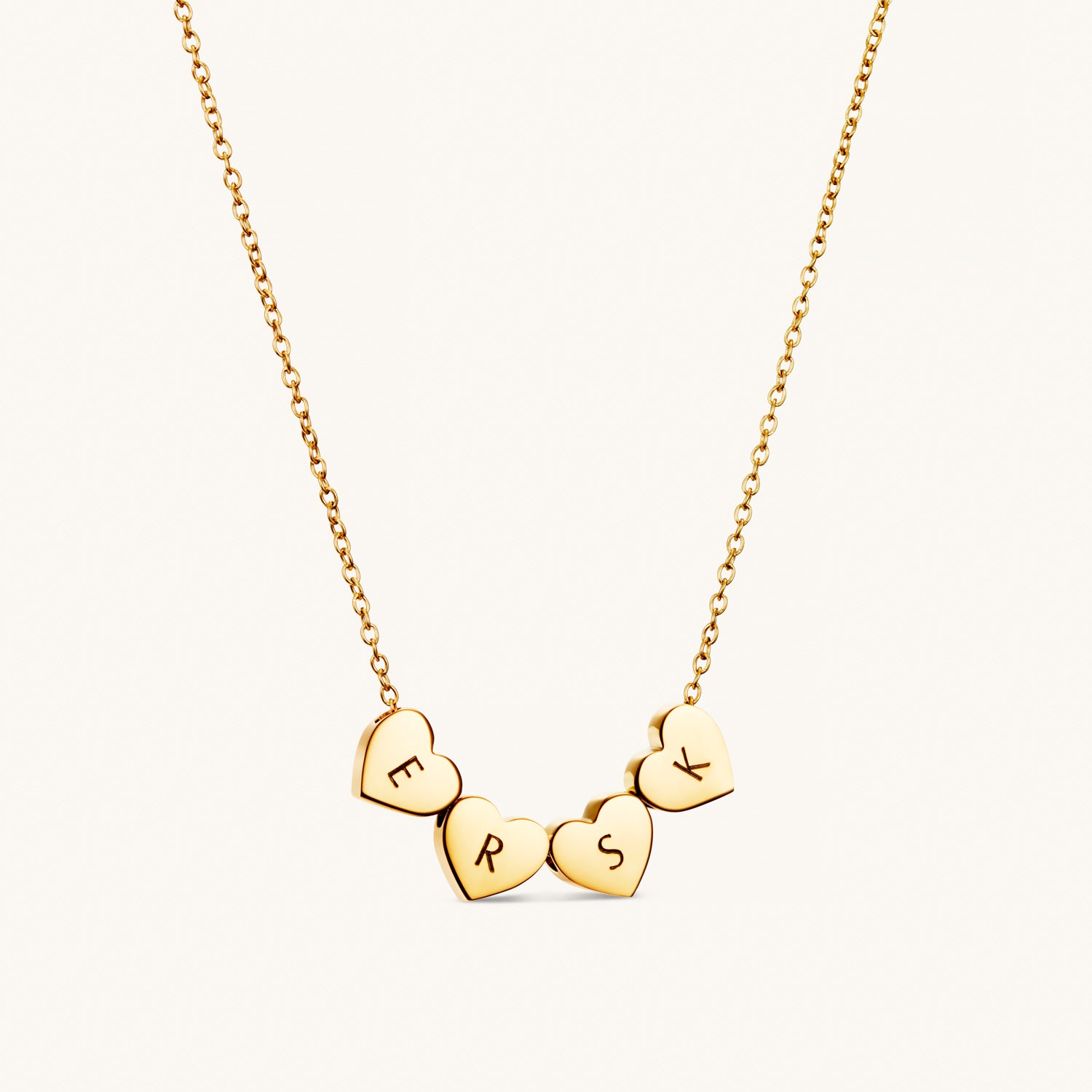Amo Heart Necklace Gold | Dylan Oaks – Dylan Oaks UK
