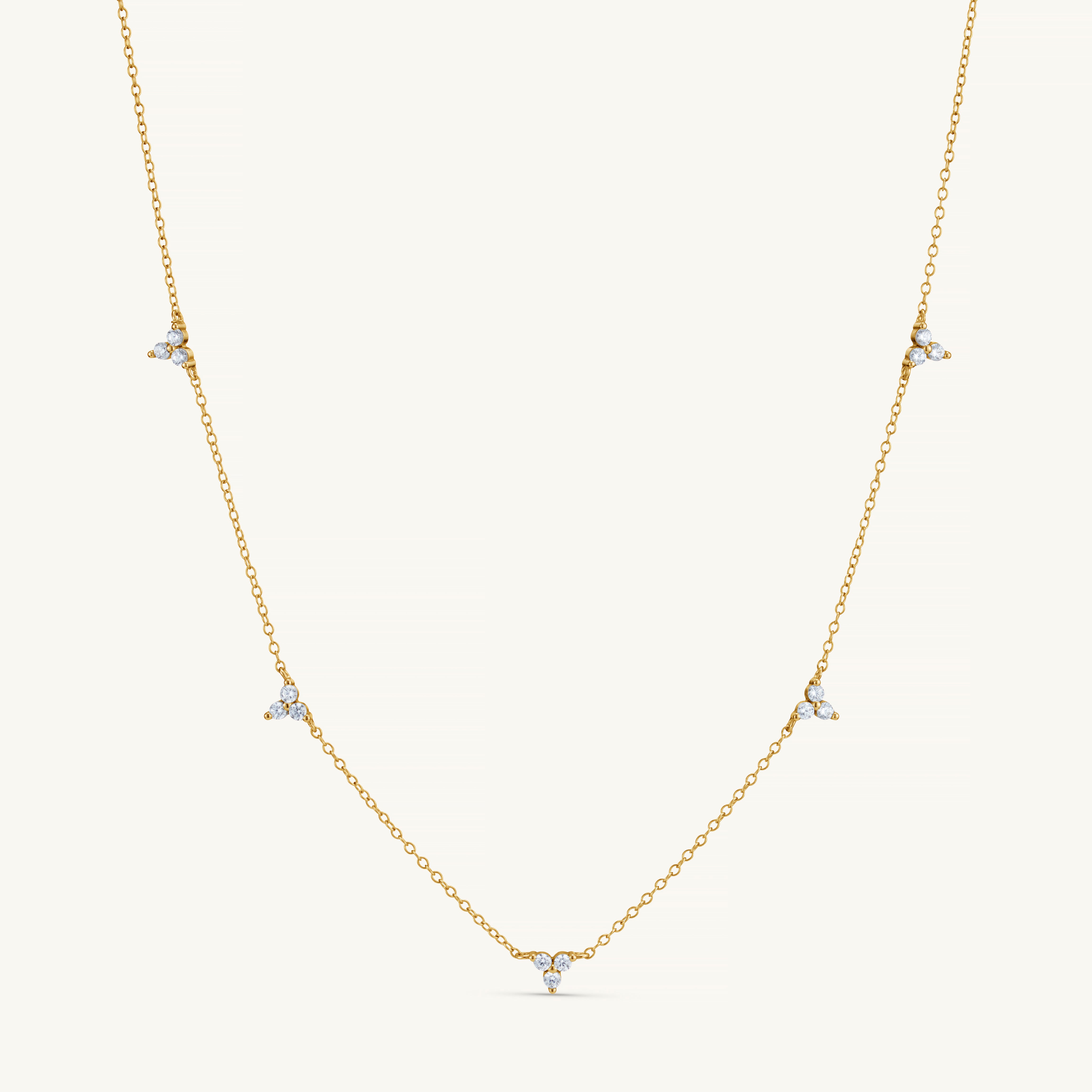 Trinity Infinity Necklace Gold – Dylan Oaks UK