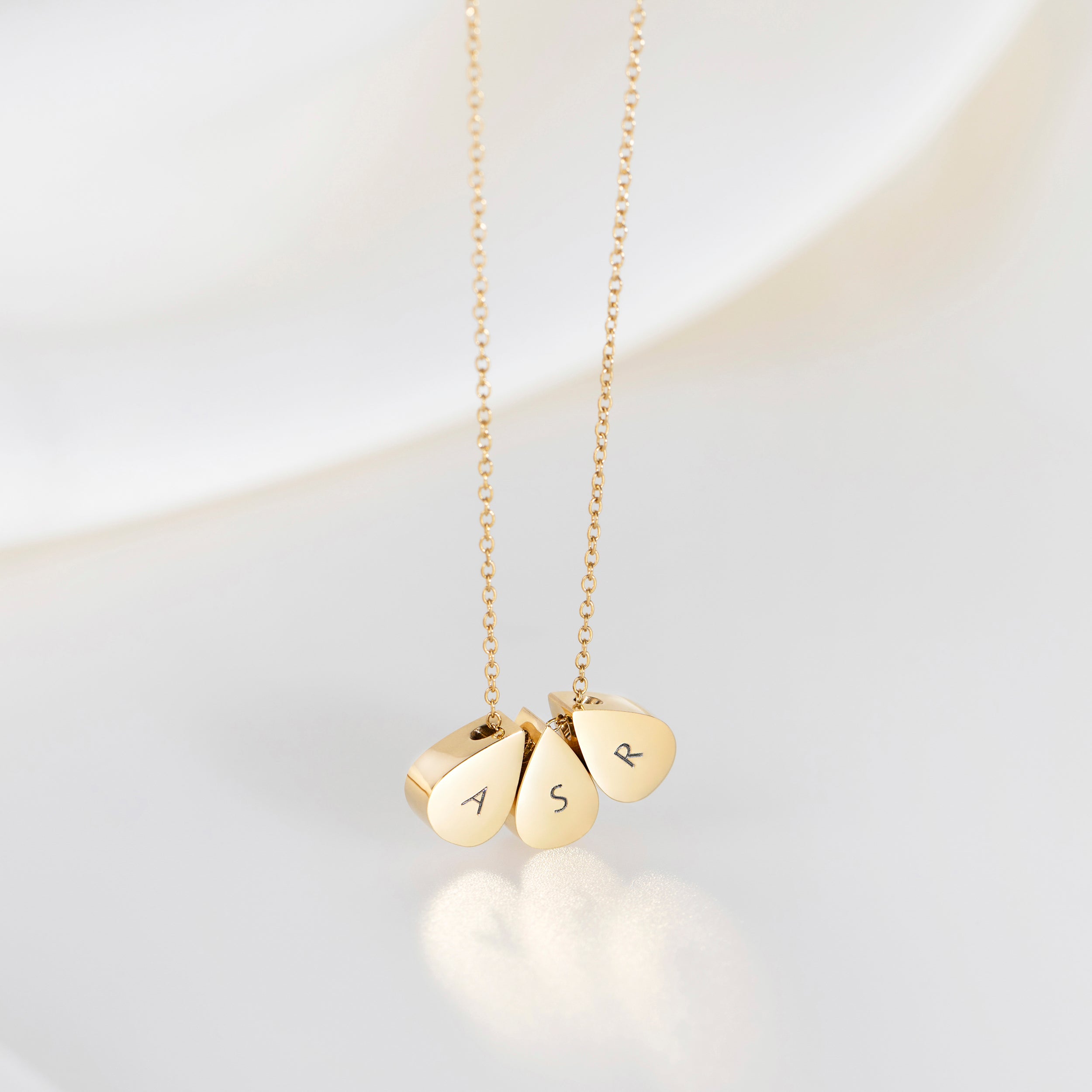 Triple Bead Necklace | Dylan Oaks Personalised Jewellery – Dylan Oaks UK